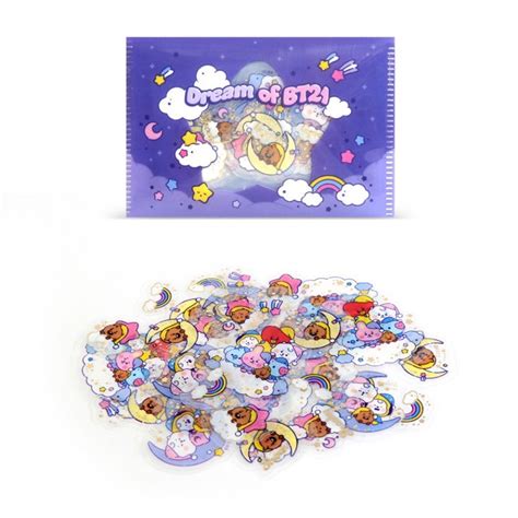 LAST STOCK BT21 MONOPOLY LINE FRIENDS DREAM OF BABY BT21 STICKER