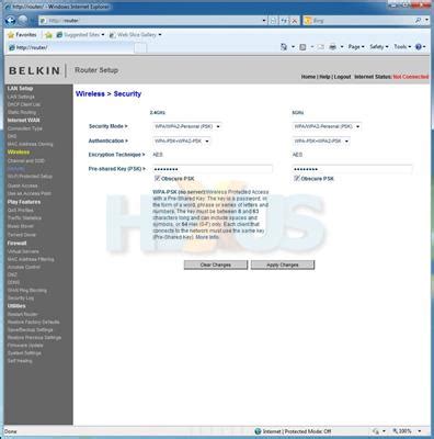 Belkin Play Max Wireless Router Review Network HEXUS Net Page