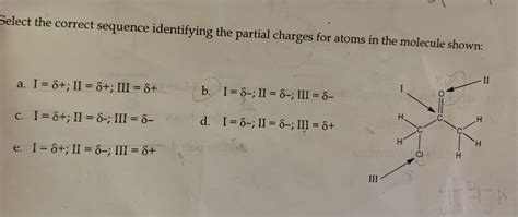 solved select the correct sequence identifying the partial