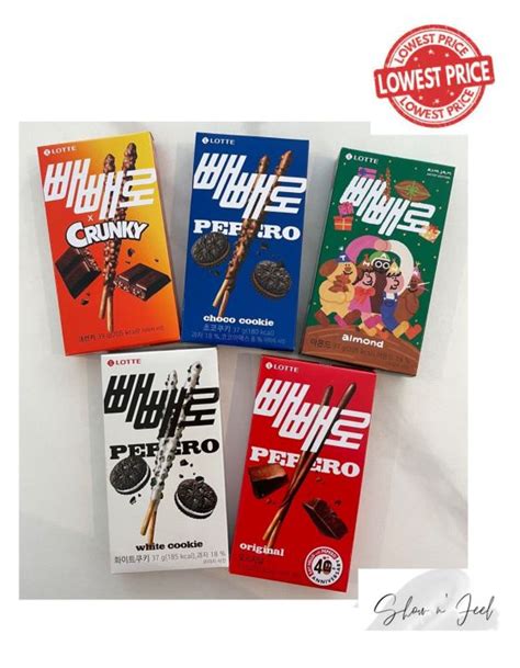 Value Pack Lotte Pepero Flavors Lazada Ph