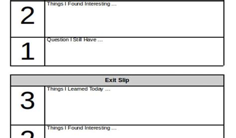 Classroom Exit Ticket Template 8 Exit Ticket Templates Free Psd Ai Vector Eps Format