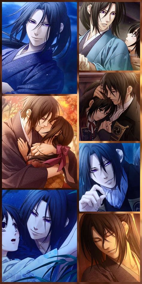 Hijikata Toshizou Collage 薄桜鬼 イラスト 薄桜鬼 土方歳三 薄 桜 鬼 スチル