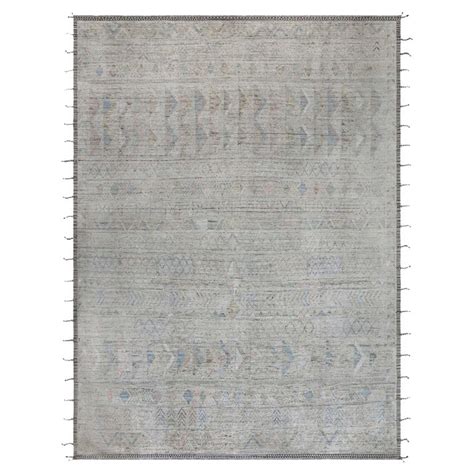 Modern Textural Tribal Rug In Muted Colors By Doris Leslie Blau For Sale At 1stdibs