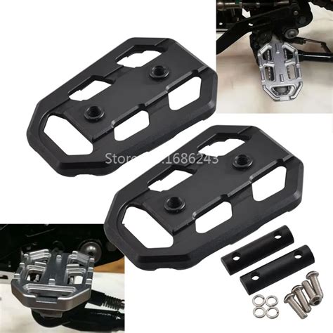 Fits For BMW G GS G R Motorcycle Billet MX Wide Foot Pegs FootRest Footpegs Rests