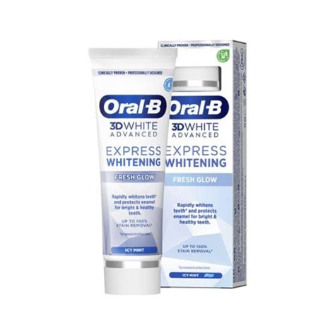 Oral B 3d White Express Whitening Fresh Glow Toothpaste Dpharmacy