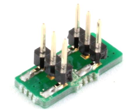 Proto Advantage Led 6plcc 6 To Dip 6 Smt Adapter 11 Mm Pitch 33