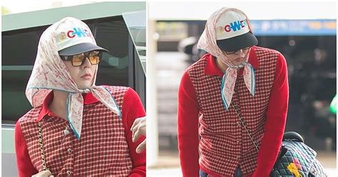 지드래곤 공항패션 사이버트럭 타고 88날어~