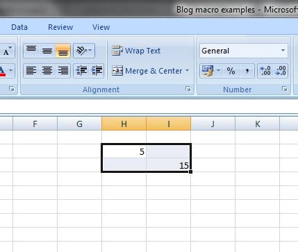 Excel Vba Excel Currentregion