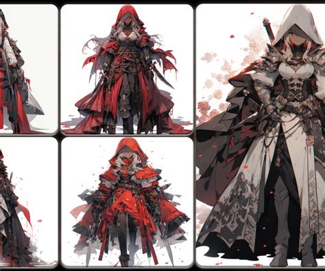 Artstation 200 Anime Female Assassin Full Body Reference Pack 4k
