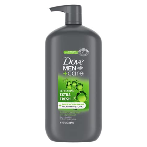 Pack Of 2 Dove Mencare Body And Face Wash Refreshing Extra Fresh