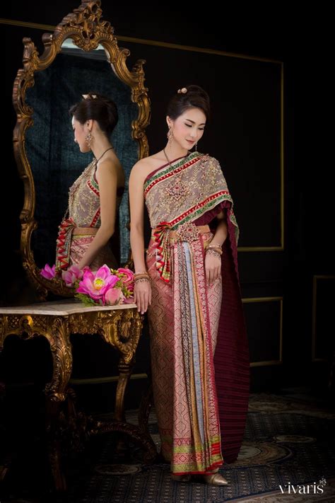 Thai Traditional ชุดเจ้าสาว ชุดแต่งงาน ชุด