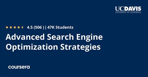 Advanced Search Engine Optimization Strategies Coursya