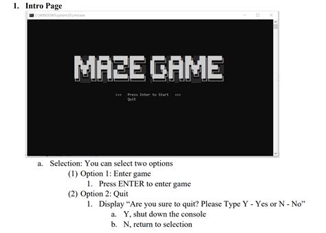 Solved MAKE MAZE GAME USiNG C PLEASE SHOW ANSWER IN Chegg Com