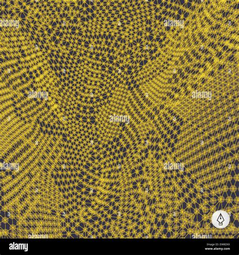 Network Abstract Background 3d Technology Vector Illustration Can Be Used For Banner Flyer