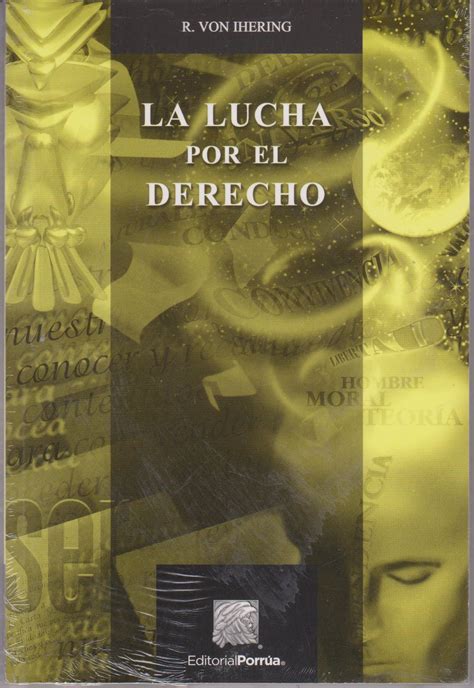 La Lucha Por El Derecho Librería Jurídica Oni