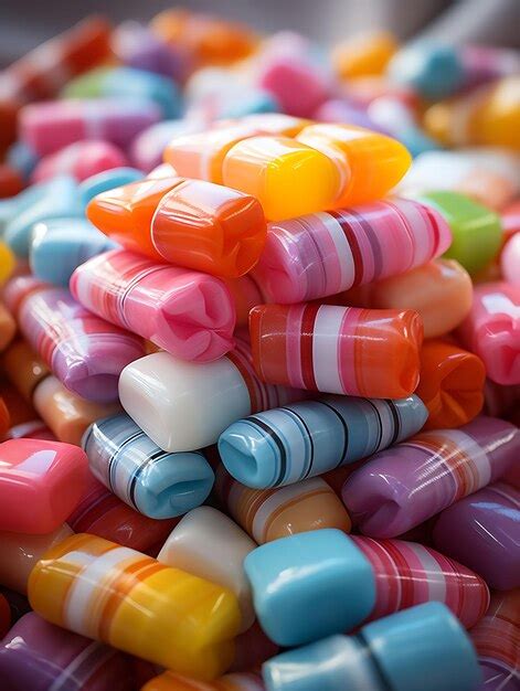 Premium Photo Scene Of Candy Wrapper Packaging Colorful Candy Wrapper