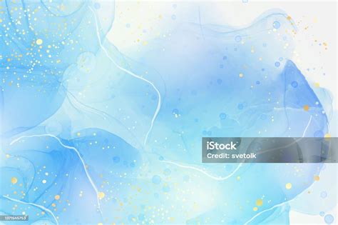 흰색 선과 브러시 얼룩로얄 시안 민트 액체 대리석 수채화 배경 청록색 대리석 알코올 잉크 그리기 효과 벡터 일러스트 배경 수채화