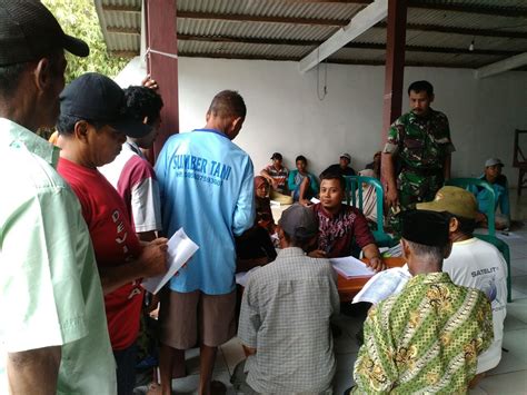Poktan Rukun Makmur Desa Gunungsari Dawarblandong Terima 120 Kartu Tani
