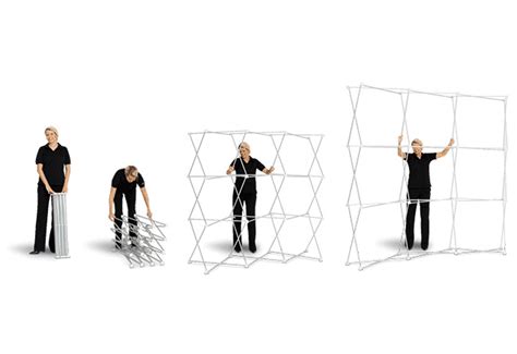 grid popup wall curved martincolor