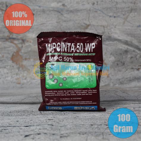 Jual MIPCINTA 50 WP 100 Gram Insektisida Pembasmi Hama Pada Tanaman