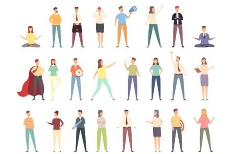 Coping Skills Icons Set Cartoon Vector Graphic By Nsit0108 · Creative
