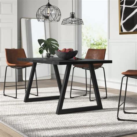 51 Black Dining Tables To Make A Bold And Versatile Statement