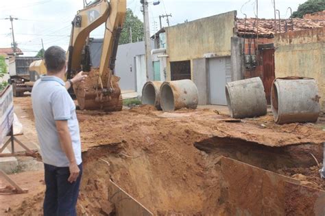 Vistoriadas Obras De Drenagens Nos Bairros Vilinha E Ipiranga