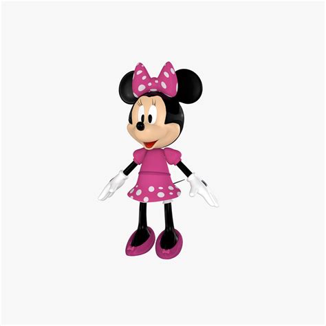 Minnie Mouse Pro Modelo 3d 123 Max Unknown Ma Free3d