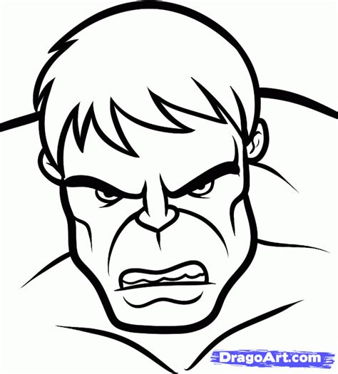 Hulk Cartoon Drawing At Getdrawings Free Download
