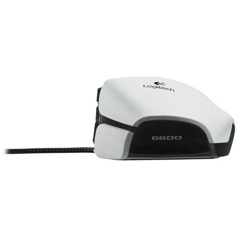 Mouse Logitech G600 Mmo Gaming Mouse White Eventus Sistemi