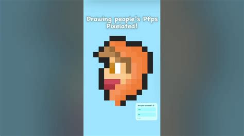Drawing Peoples Pfps Pixelated Youtube