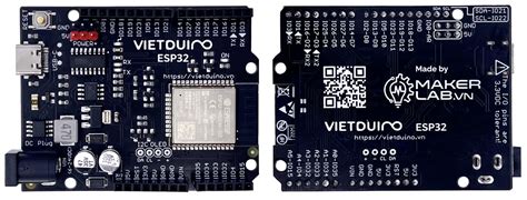 Mạch Vietduino Wifi Ble Esp32 Arduino Compatible Makerlab Wiki
