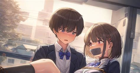 お姫様だっこ 【ai生成】憧れの先輩を縛ってしまった男の子 まさし＠ボテ腹＆猿轡好きのイラスト Pixiv