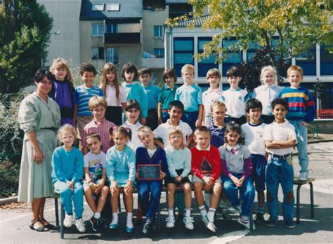 Photo de classe CE1 Morier Joué les Tours 37 de 1989 ECOLE