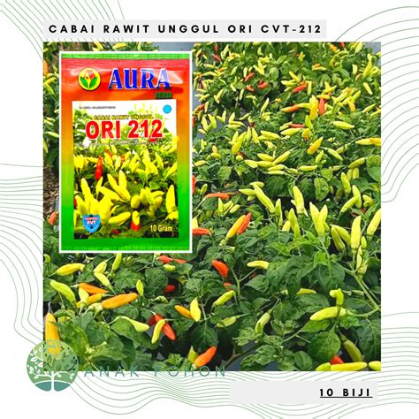 Benih Bibit Biji Cabai Rawit Unggul ORI 212 Cabe Premium Primadona