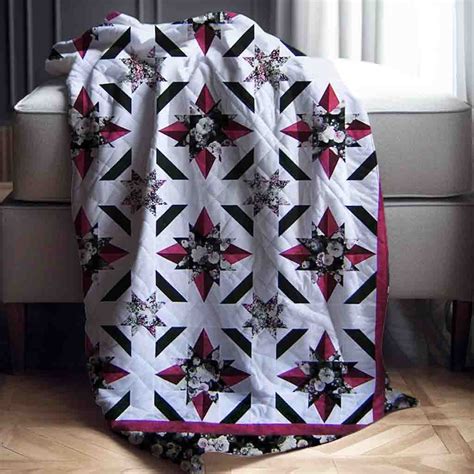 Compass Rose Pdf Quilt Pattern Maylily Quilt