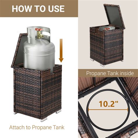 Fire Pit Propane Tank Cover Furni Outdoor World