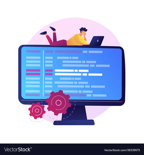 Online Data Storage Concept Metaphor Royalty Free Vector