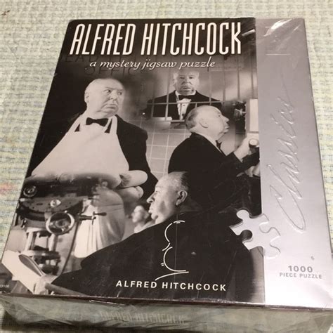 Bepuzzled Games Alfred Hitchcock A Mystery 00 Piece Jigsaw Puzzle