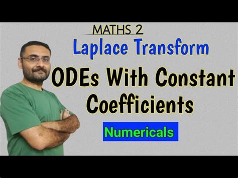 Free Video Solving Ordinary Differential Equations With Constant Coefficients Using Laplace