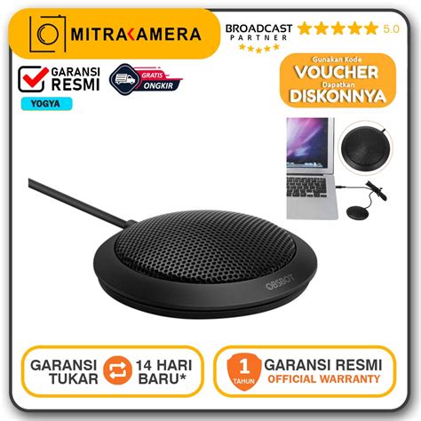 Jual Obsbot Hq Mic Omnidirectional 360 Degree Microphone Resmi Shopee