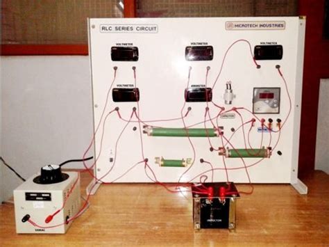 Study Of Rlc Series Circuit Microtek Industries