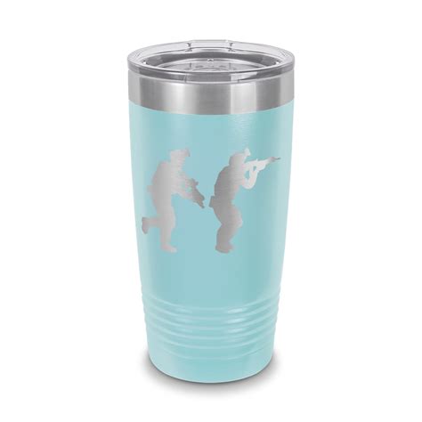 Pair Of Special Forces Operators Tumbler 20 Oz Laser Engraved W