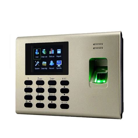 USB IP RFID Card Fingerprint Recognition Time Attendance Machine Time Clcok Time Recorder Built