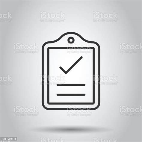 平面樣式的文檔清單圖示在白色隔離背景上報告向量圖紙片業務理念向量圖形及更多互聯網圖片 互聯網 信 文件 分析 Istock