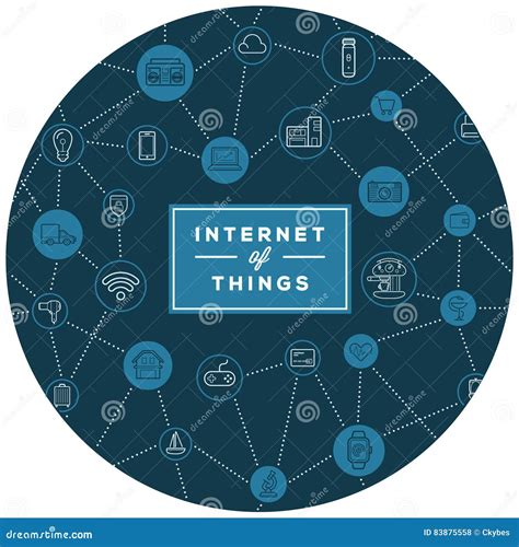 Iot Internet Of Things Smart Home Vector Quality Design With Icons