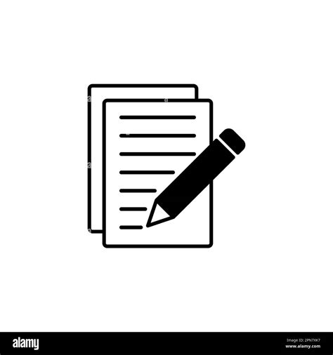 Note Icon Vector Notepad Icon Vector Stock Vector Image And Art Alamy