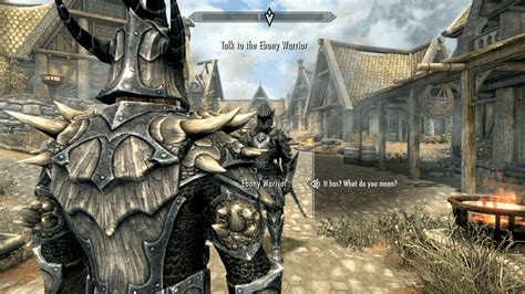 For The First Time In Vanilla Skyrim I Have Encountered The Ebony