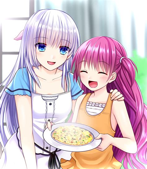 Naruse Shiroha And Katou Umi Summer Pockets Drawn By Akausagi Danbooru