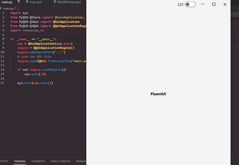 Python Support · Issue 85 · Zhuzichu520fluentui · Github